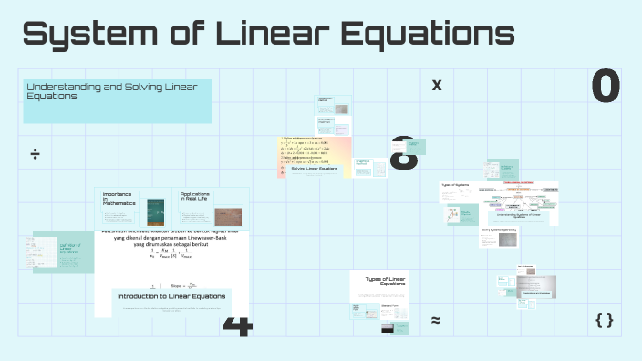 System of Linear Equations by pungki nur on Prezi
