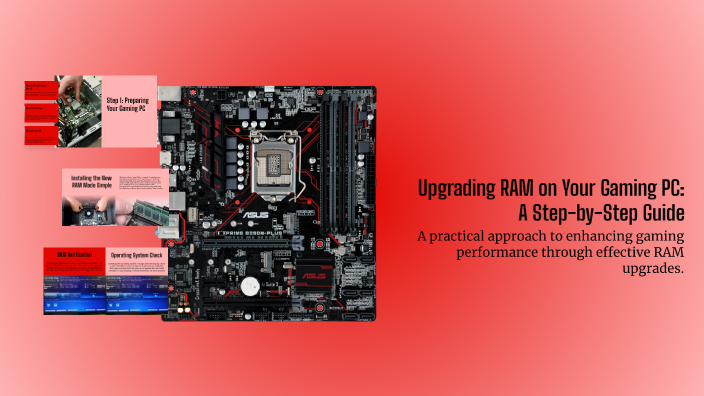 Upgrading RAM on Your Gaming PC: A Step-by-Step Guide by gordo costa on ...