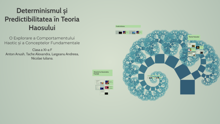 Determinismul și Predictibilitatea în Teoria Haosului by Anton Anush on ...