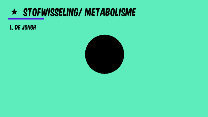 Stofwisseling/ metabolisme by lotte de jongh on Prezi