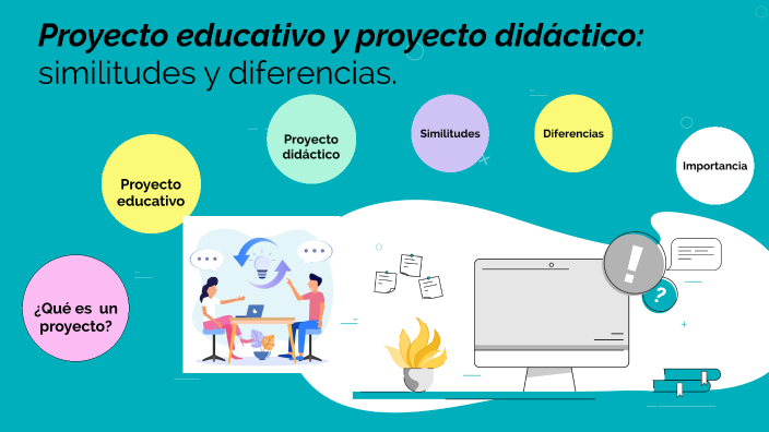 Proyecto educativo y proyecto didáctico: similiitudes y diferencias by ...