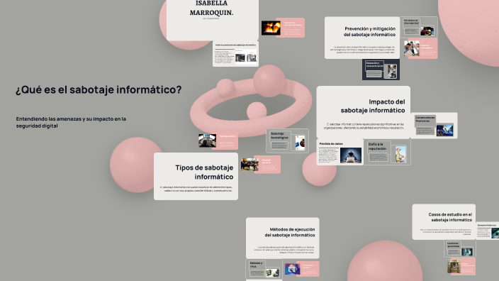 ¿Qué es el sabotaje informático? by Isabella Marroquin Mancera on Prezi
