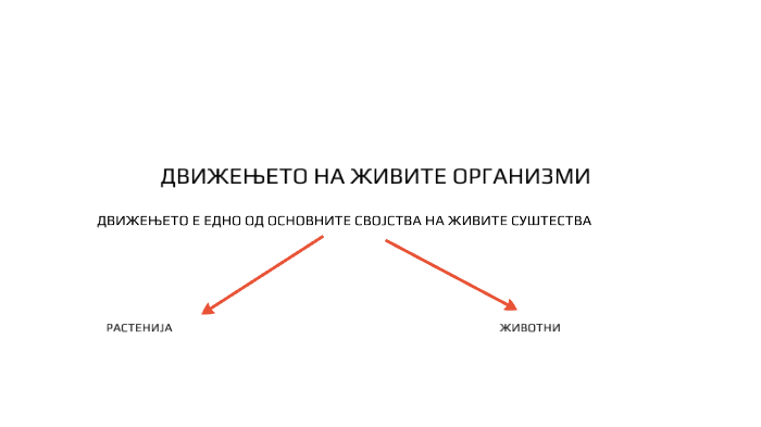 ДВИЖЕЊЕ НА ЖИВИТЕ ОРГАНИЗМИ by Luka Dimovski on Prezi