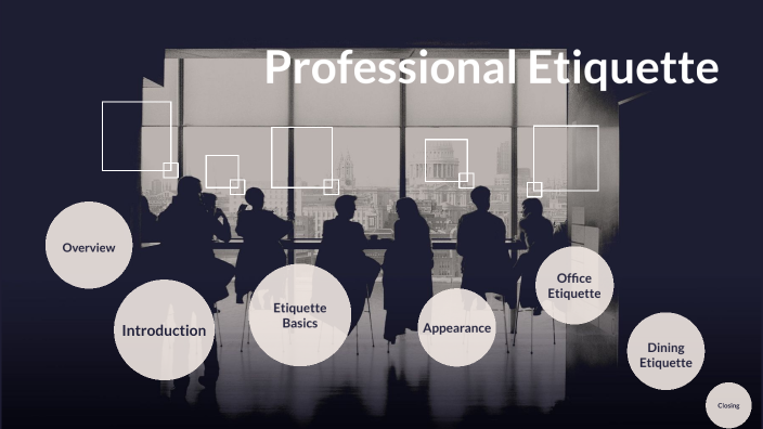 Professional Etiquette by Yashvi Gala on Prezi
