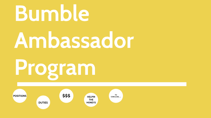 Bumble Ambassador Program by Madison Coffelt on Prezi