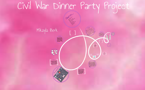 Civil War Dinner Party Project by Mikayla Berk on Prezi