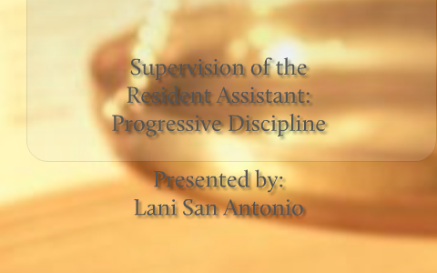 Progressive Discipline Model by Lani San on Prezi