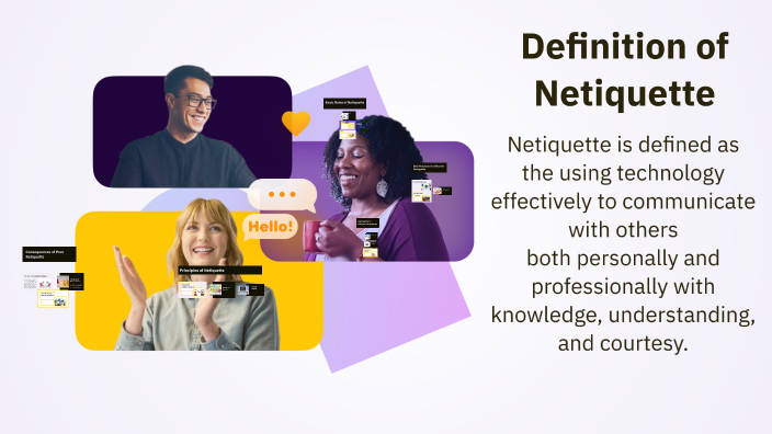 Definition of Netiquette by Tuğba Kayıhan on Prezi