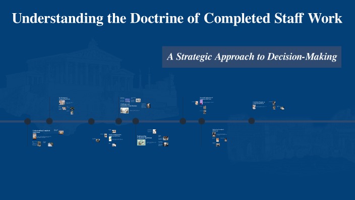 Understanding the Doctrine of Completed Staff Work by frances belarmino ...