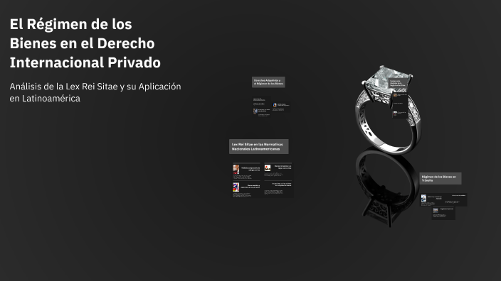 El Régimen de los Bienes en el Derecho Internacional Privado by Gary ...