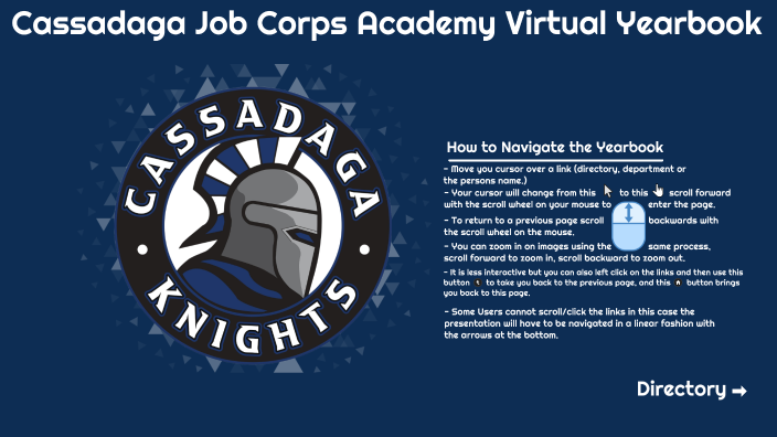 Cassadaga Job Corps Academy Virtual Yearbook by carl frantz on Prezi