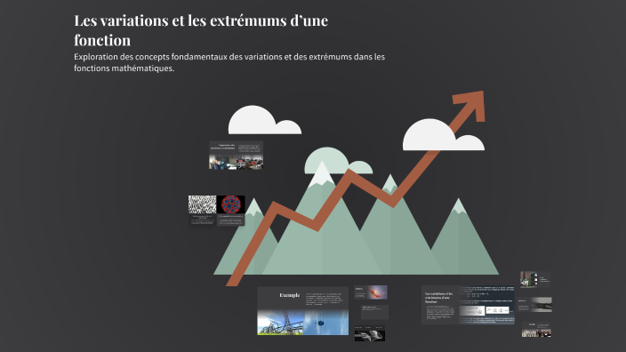 Les variations et les extrémums d’une fonction by yazid zerhouni on Prezi