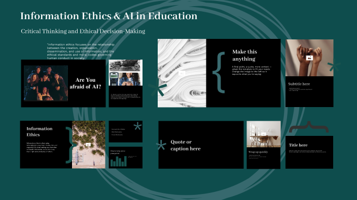The Impact of Information Ethics on AI in Education by Nick Sidor on Prezi