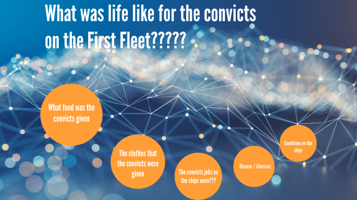 What was life like for the convicts on the First Fleet by Violet ...