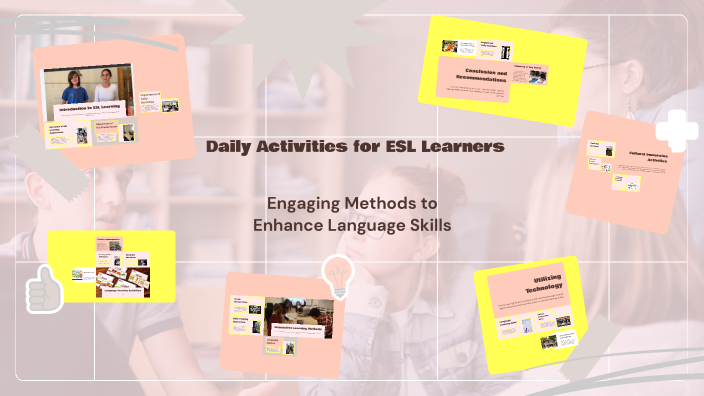Daily Activities for ESL Learners by Muhamad Azan on Prezi