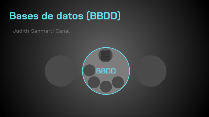 Bases de datos (BBDD) by Judith Sanmartí on Prezi