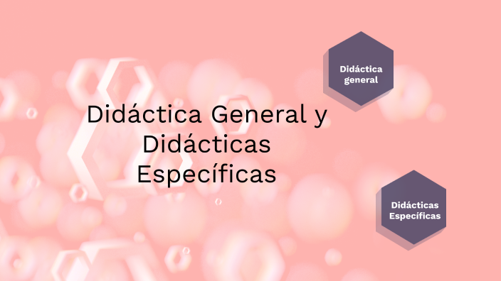 DIDÁCTICA GENERAL Y LAS DIDÁCTICAS ESPECÍFICAS by Paulina Torena on Prezi