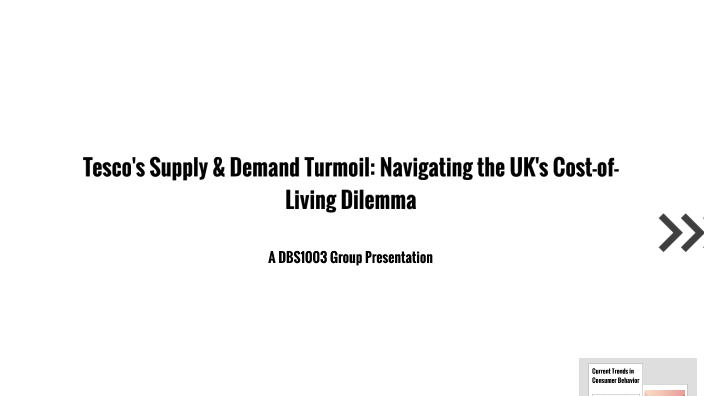 Tesco's Supply & Demand Turmoil: Navigating the UK's Cost-of-Living ...
