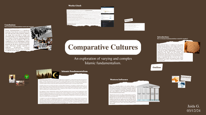 Comparative Cultures by Jaida G on Prezi