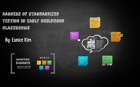 Dangers of standardized testing in early childhood classroom by Eunice Kim