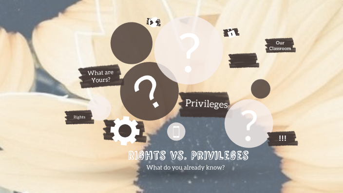 Rights vs. Privileges by Sierra Linskill on Prezi
