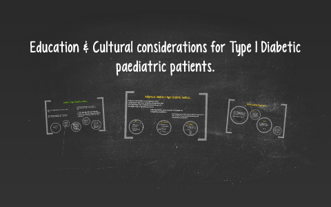 Cultural considerations for type 1 diabetic patient by Tahnee Edwards ...