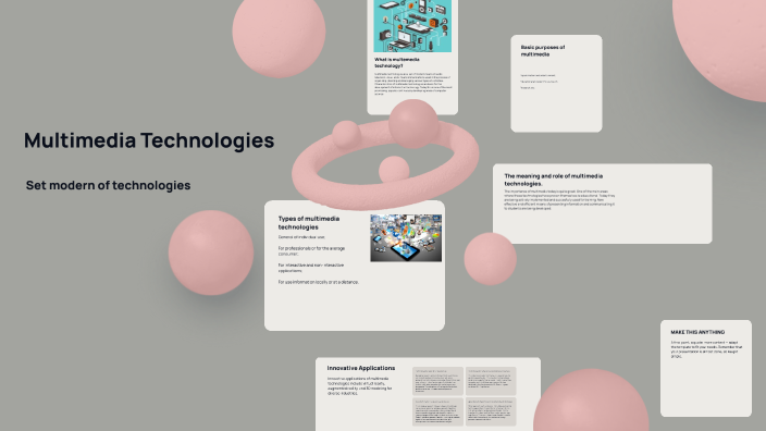 Multimedia Technologies by Мадина Ерхожаева on Prezi