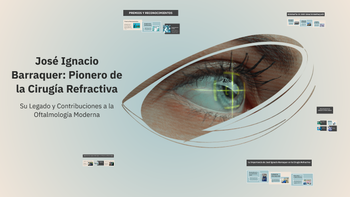 José Ignacio Barraquer: Pionero de la Cirugía Refractiva by Dayana ...