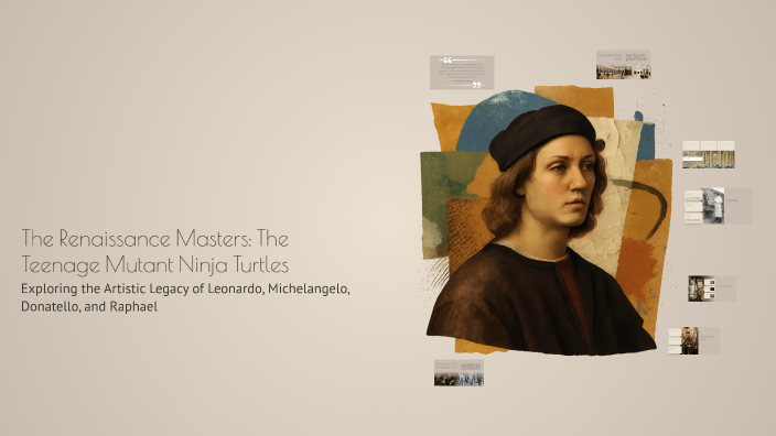 The Renaissance Masters: The Teenage Mutant Ninja Turtles by Angel Chen ...