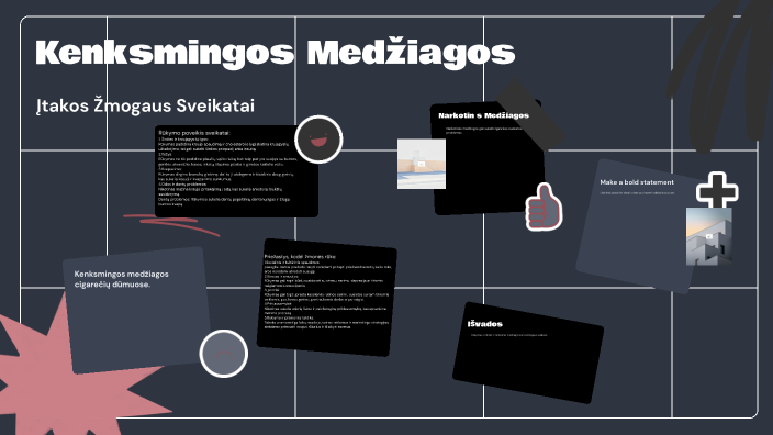 Kenksmingos Medžiagos by kovaldas zamblauskas on Prezi