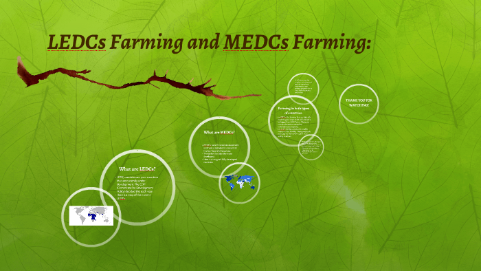 LEDCs Farming and MEDCs Farming: by Jack Bamber on Prezi