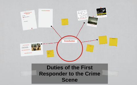 Duties of the First Responder to the Crime Scene by on Prezi