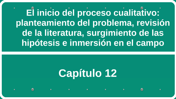 El inicio del proceso cualitativo: by Mari Moreno on Prezi