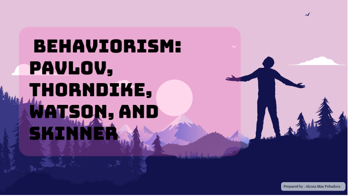 Understanding Behaviorism: Theories of Palov, Thorndike, Watson, and ...