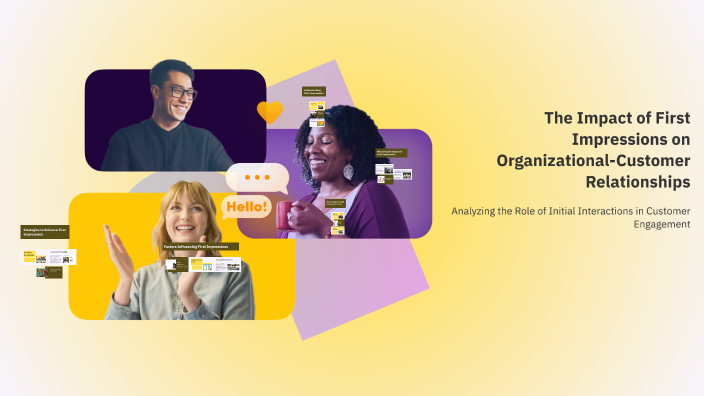 The Impact of First Impressions on Organizational-Customer ...