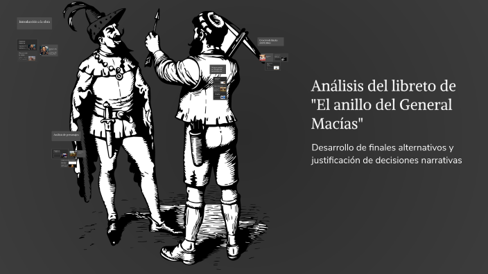 Análisis del libreto de "El anillo del General Macías" by Nicole Saenz ...