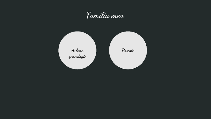Familia mea by Alexandra Chitu on Prezi
