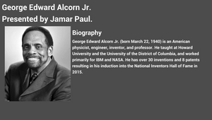 George Edward Alcorn Jr. by Jamar Paul on Prezi Design
