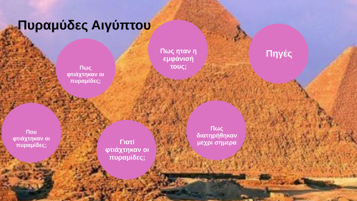 Πυραμίδες Αιγύπτου by Christine Prodafika on Prezi