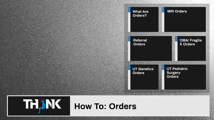 How To: Orders by Betzy Rodriguez on Prezi