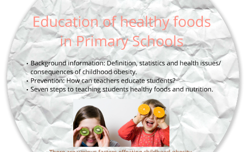 Education of Healthy Foods in Primary School. by Claire OBrien on Prezi