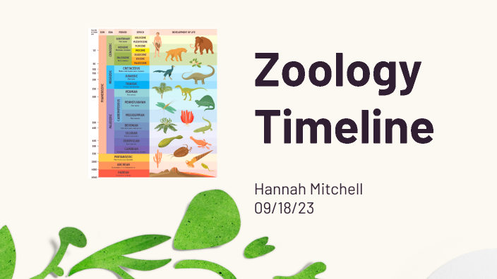 Zoology Timeline by Hannah Mitchell on Prezi