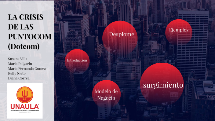 LA CRISIS DE LAS PUNTOCOM by maria pulgarin monsalve on Prezi