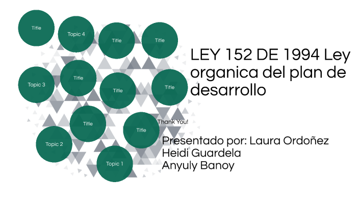 LEY 152 by Heidi Julieth Guardela Paz on Prezi
