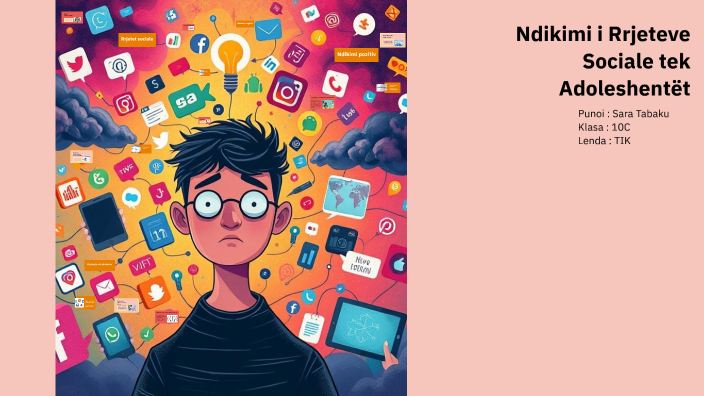 Ndikimi i Rrjeteve Sociale tek Adoleshentët by sara tabaku on Prezi