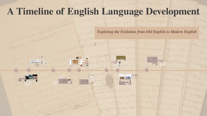 A Timeline of English Language Development by Kaleb Bey on Prezi