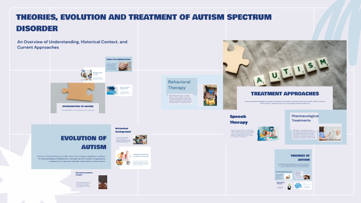 THEORIES, EVOLUTION AND TREATMENT OF AUTISM SPECTRUM DISORDER by Melody ...