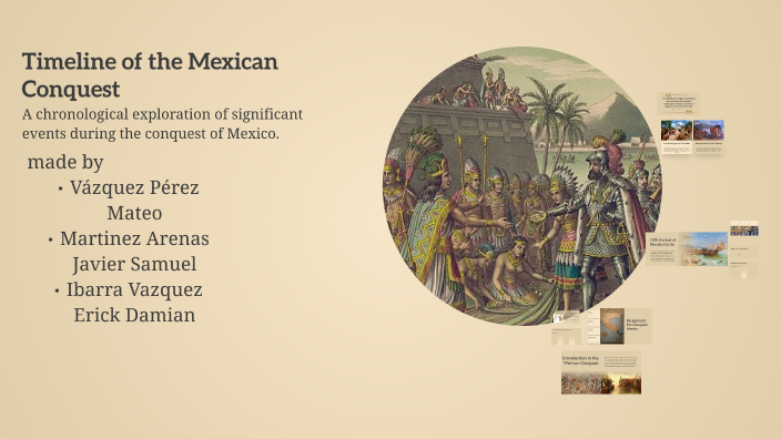 Timeline of the Mexican Conquest by ateo pollollón on Prezi