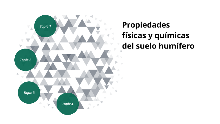 Propiedades físicas y químicas del suelo humífero by Daniel Jorquera on ...