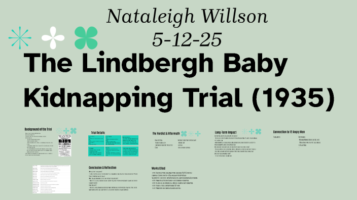 The Lindbergh Baby Kidnapping Trial (1935) by Nataleigh Willson on Prezi